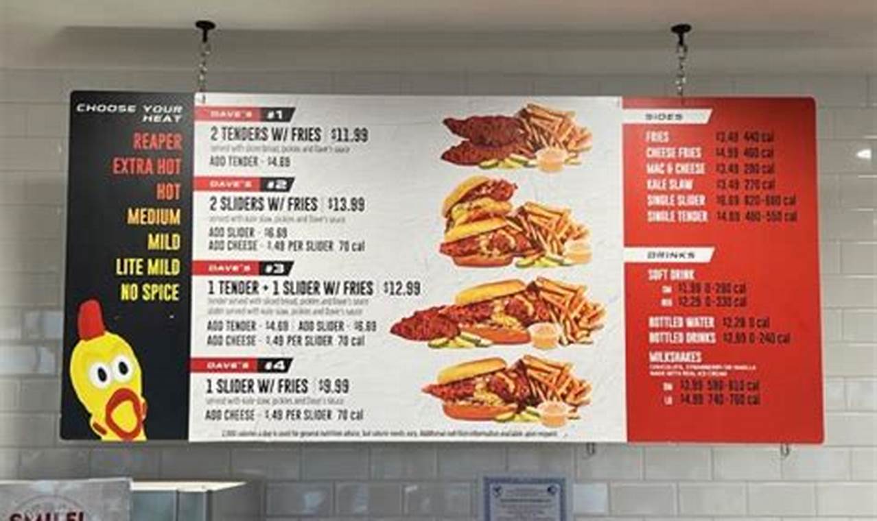 Dave's Supermarket Hot Food Menu: Find Delicious Deals!