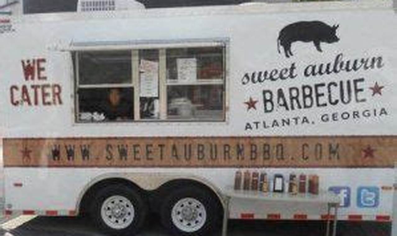 Authentic Sweet Auburn BBQ Food Truck: Smoked Meats & More!