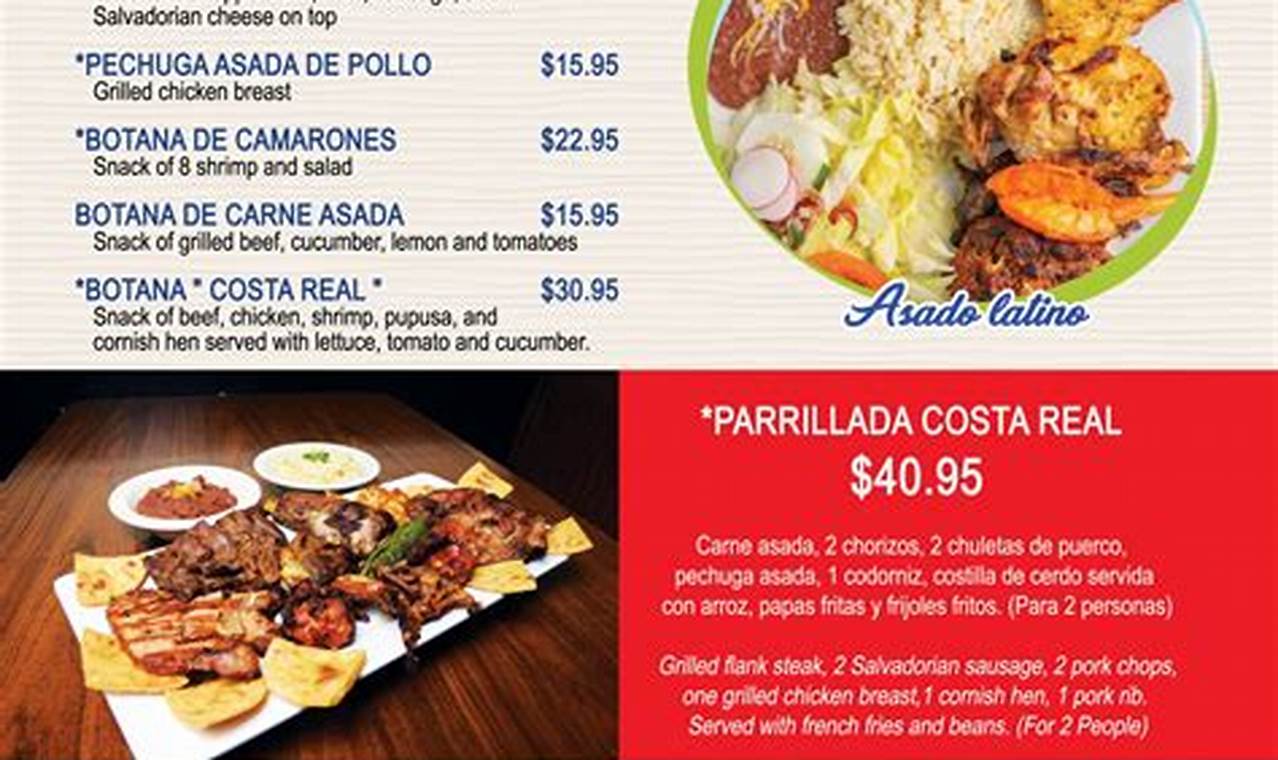 Taste of El Salvador: Authentic Food Menu & Dishes