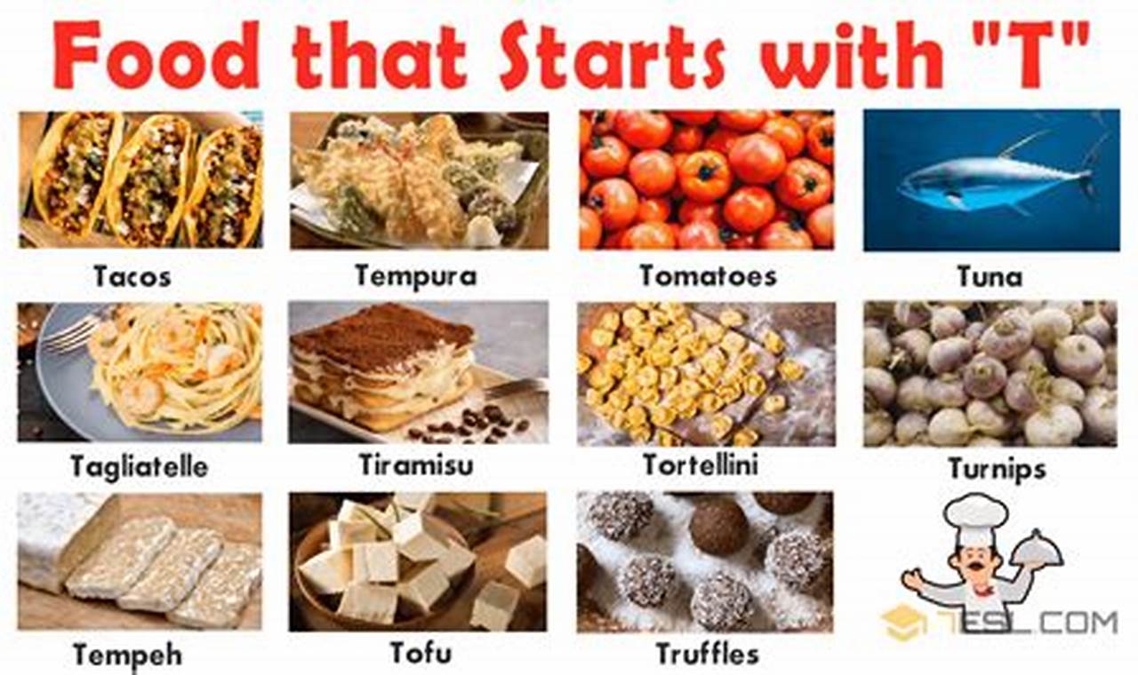 Top T Foods: Tasty Treats That Start with the Letter T