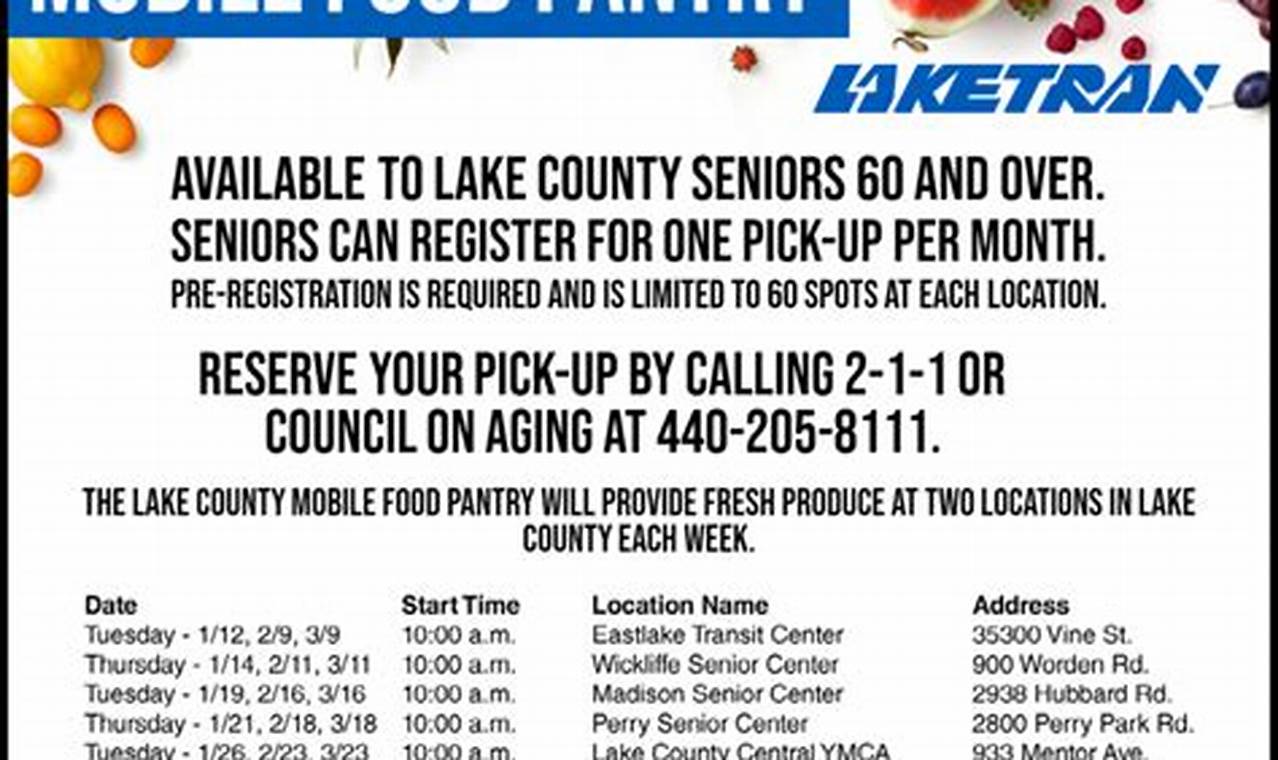 Your Guide: Lake County Food Pantry Locations & Support