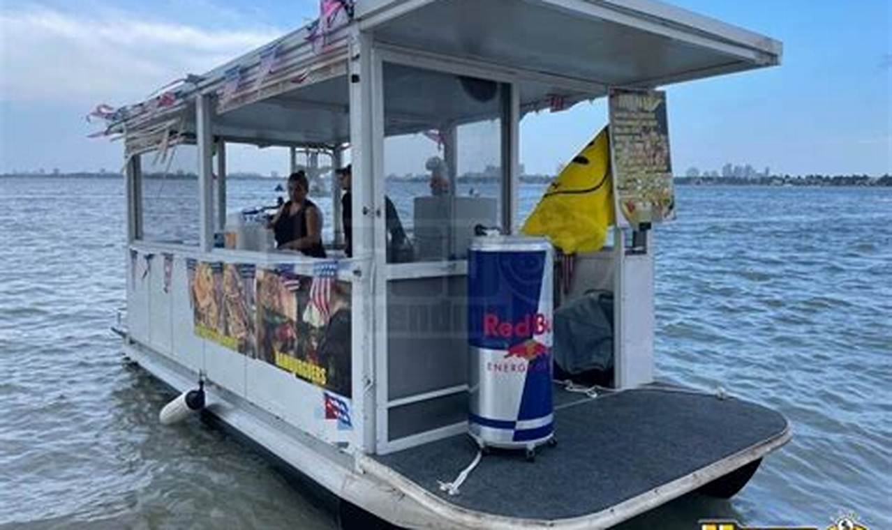Buy a Floating Kitchen: Food Boat for Sale Deals